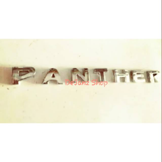 Jual Emblem - Logo - Sticker - Tempelan - Tulisan Isuzu PANTHER ...