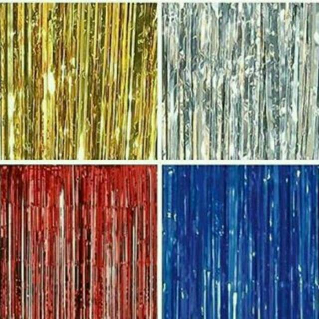 Jual tirai foil (backdrop ulang tahun) | Shopee Indonesia