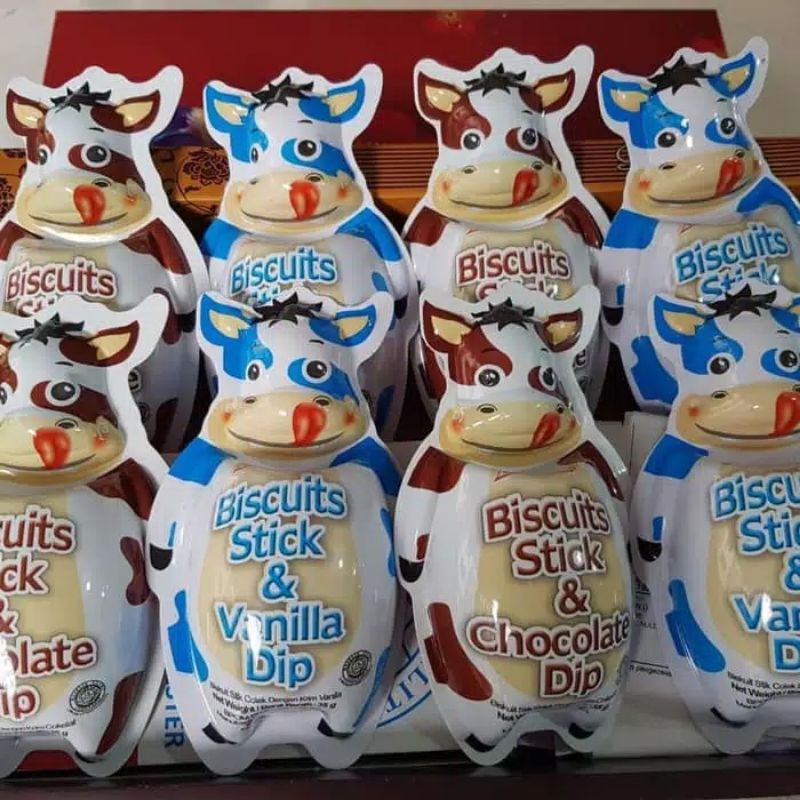 Jual Biskitop Snack karakter sapi 35 gr(30pcs) | Shopee Indonesia