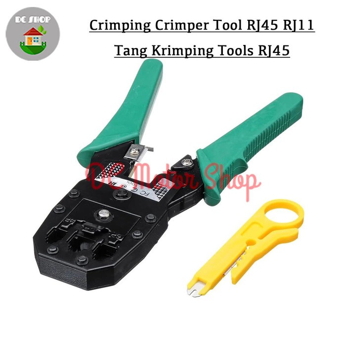 Jual Crimping Crimper Tool RJ45 RJ11 Tang Krimping Tools RJ 45 RJ 11 ...
