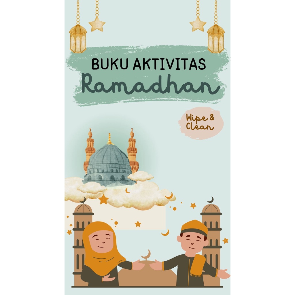 Jual Aktivitas Agenda Poster Ramadan Bulan Puasa Buku Kegiatan Ramadhan ...