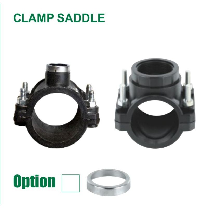 Jual sadel klem pipa hdpe 32mm x 3/4 inch | Shopee Indonesia