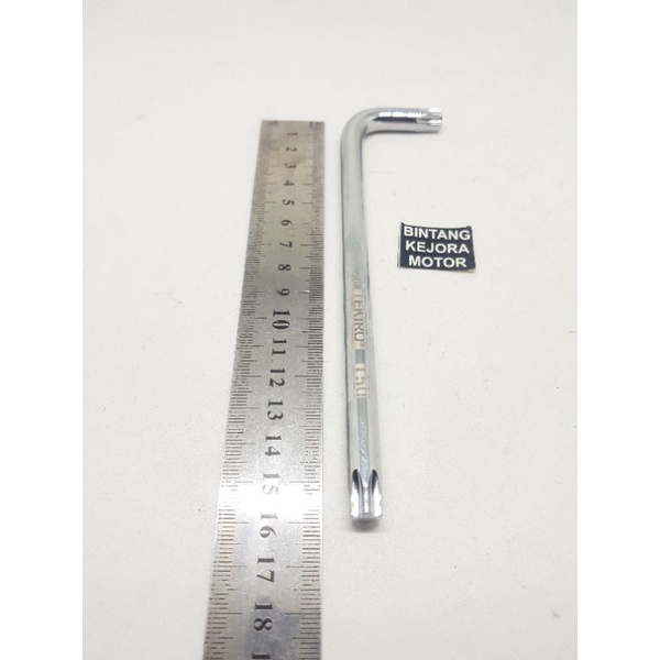 Jual L BINTANG TEKIRO T50 - KUNCI L BINTANG T50 TEKIRO 1PCS TROX ALLEY ...