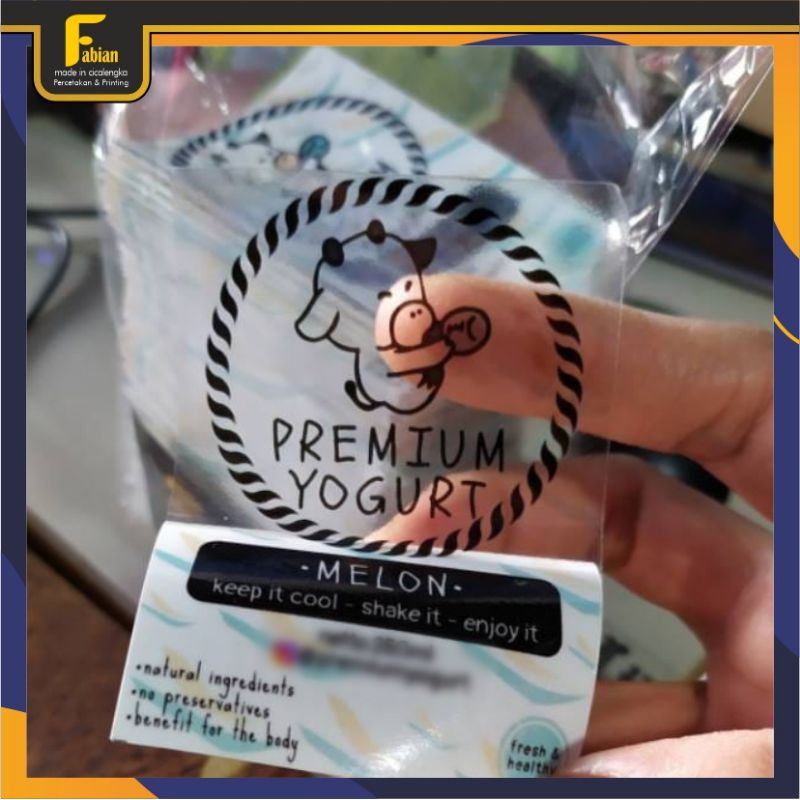 Jual STIKER VINYL TRANSPARAN Meteran tanpa potong (Cetak Sticker, Print, Murah, Bandung ...