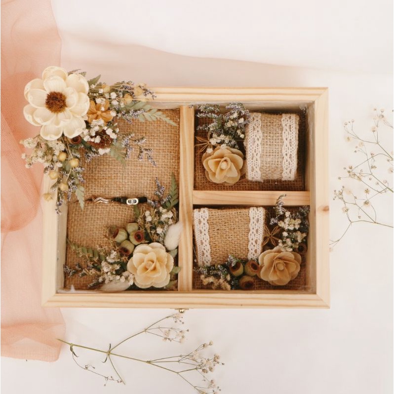 Jual Box perhiasan kayu / box mahar / kotak mahar / jewelery box ...
