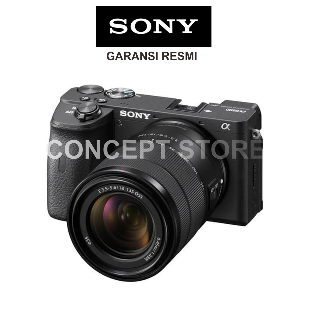 Jual SONY Alpha A6600 Kit 18-135mm Kamera Mirrorless BLACK . A 6600M | Shopee Indonesia