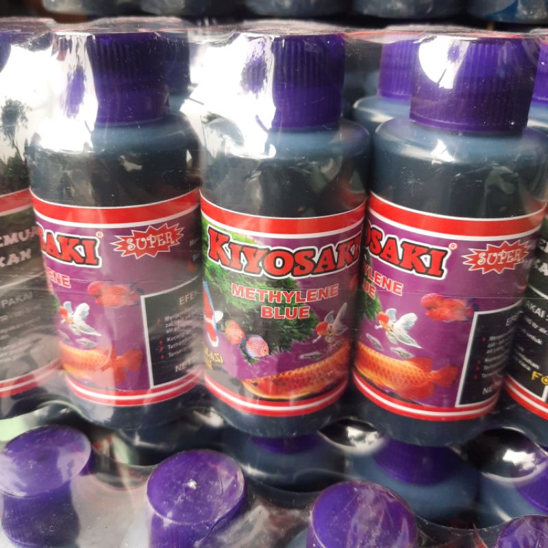 Jual Obat Biru Methylene metylene Blue TAKARI 100 ML Obat Ikan Hias Cupang Guppy Koki Koi ...