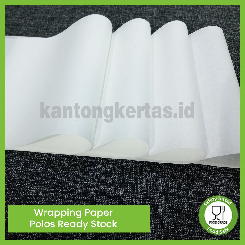 Jual Wrapping Paper Paket Olshop/ Kertas Roti / Kertas Pembungkus ...