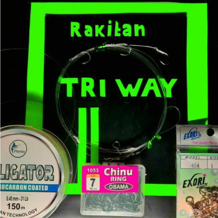 Jual Rangkaian Laut Tri way 3 mata Kail | Shopee Indonesia