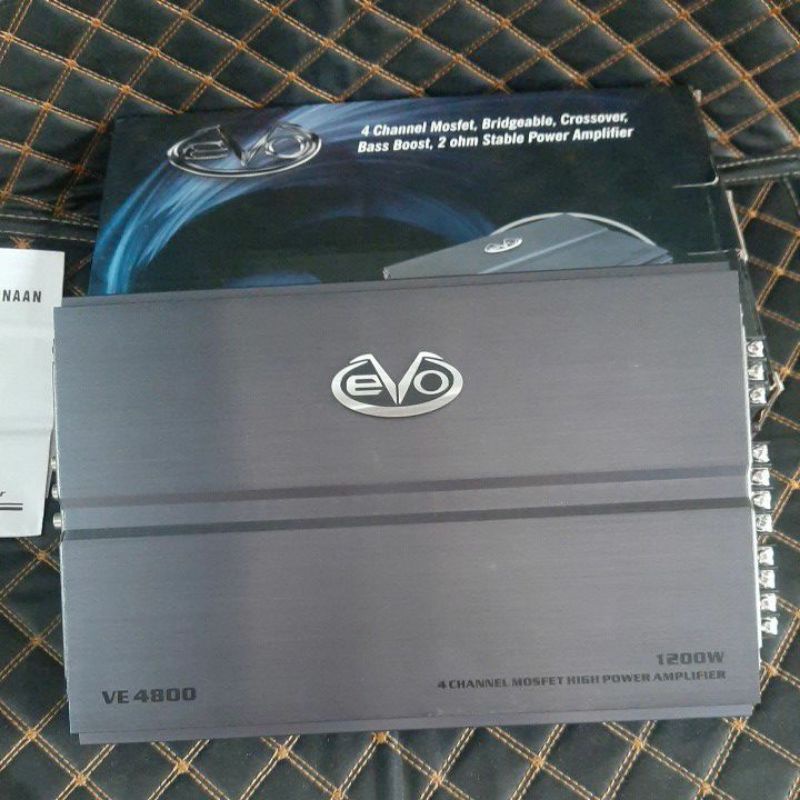 Jual power EVO VE 4800 4 channel mosfet High Power Amplifier 1200W | Shopee Indonesia