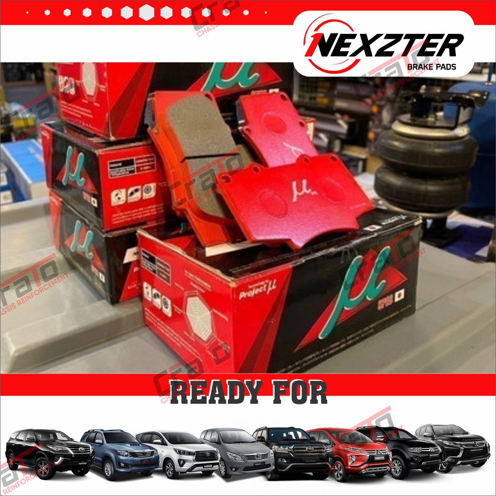 Jual Aksesoris Kampas Rem NEXZTER MU SPEC Brake Pad Brakepad Civic FC ...