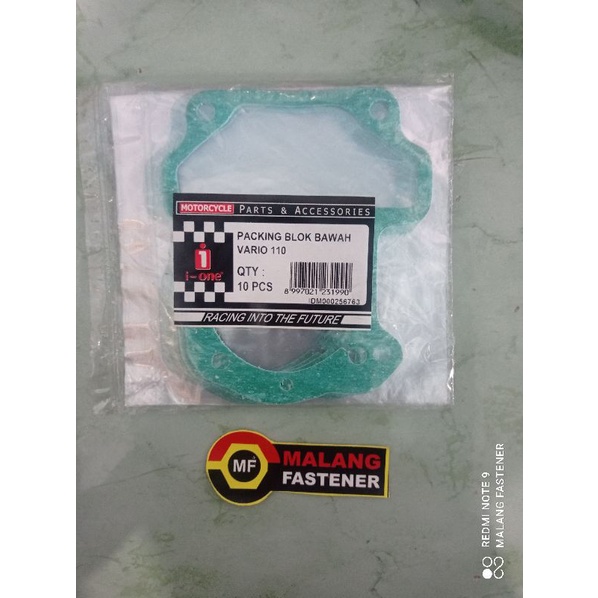 Jual paking gasket packing blok head seher bawah Vario 110 lama carbu | Shopee Indonesia