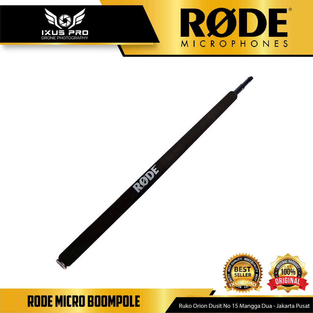 Jual Rode Micro Boompole - 3 Section Boom Pole | Shopee Indonesia