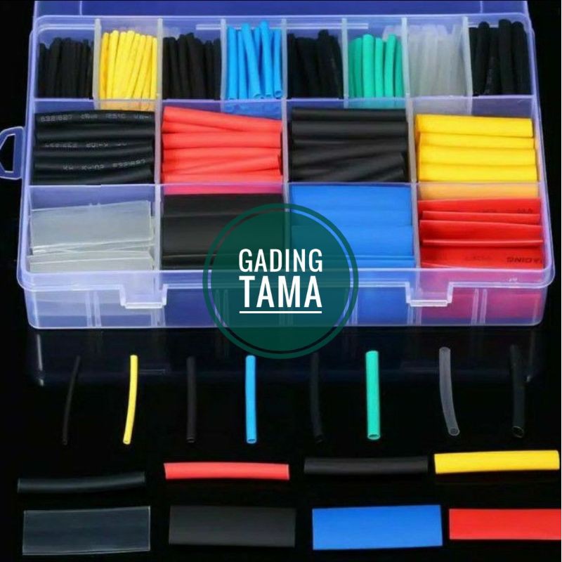 Jual Isolasi Bakar Heat Shrink Selang Bakar 580 pcs | Shopee Indonesia