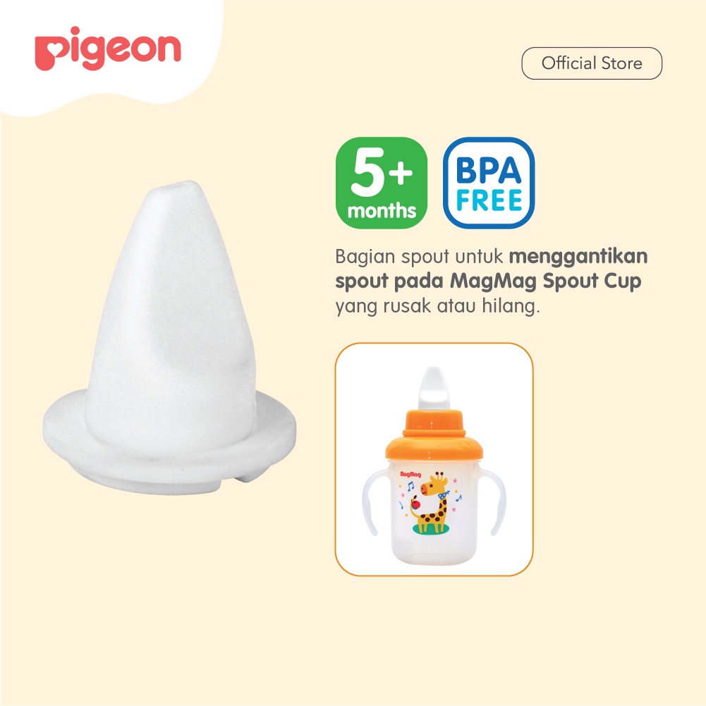 Jual PIGEON Magmag Spare Spout Mag Mag Dot Pengganti Pigeon Magmag Step 2 | Shopee Indonesia