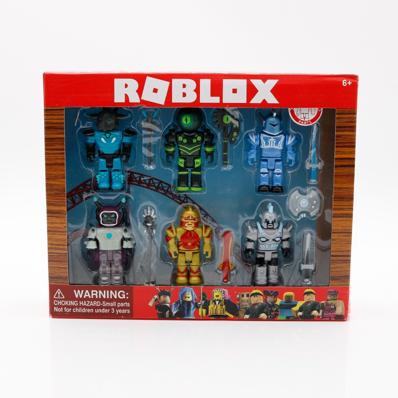 Jual Roblox Figure Pack CHAMPIONS OF ROBLOX Mainan Anak Edukasi Puzzle ...