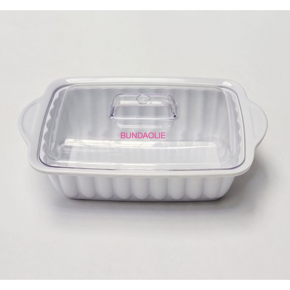 Jual Wadah Mangkuk Saji Dengan Tutup Serving Bowl with Lid Piring Sayur ...