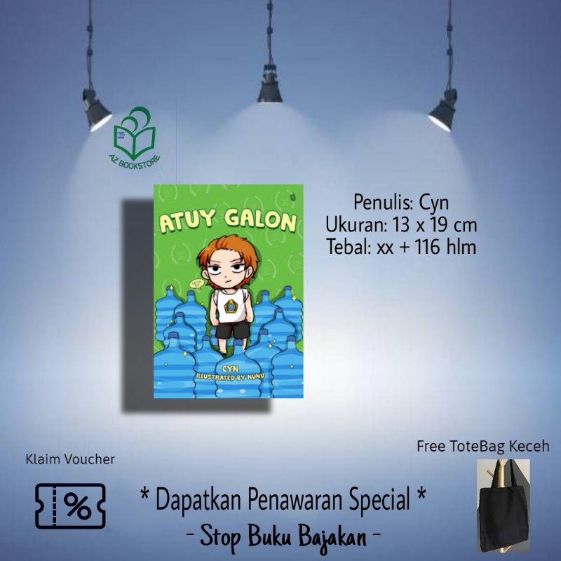 Jual Komik Atuy Galon + CYN - Bukune | Shopee Indonesia