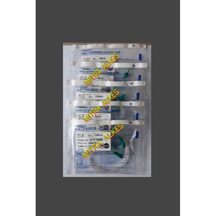 Jual Ngt terumo / feeding tube terumo Fr. 3,5..5..8..10 / selang makan ...