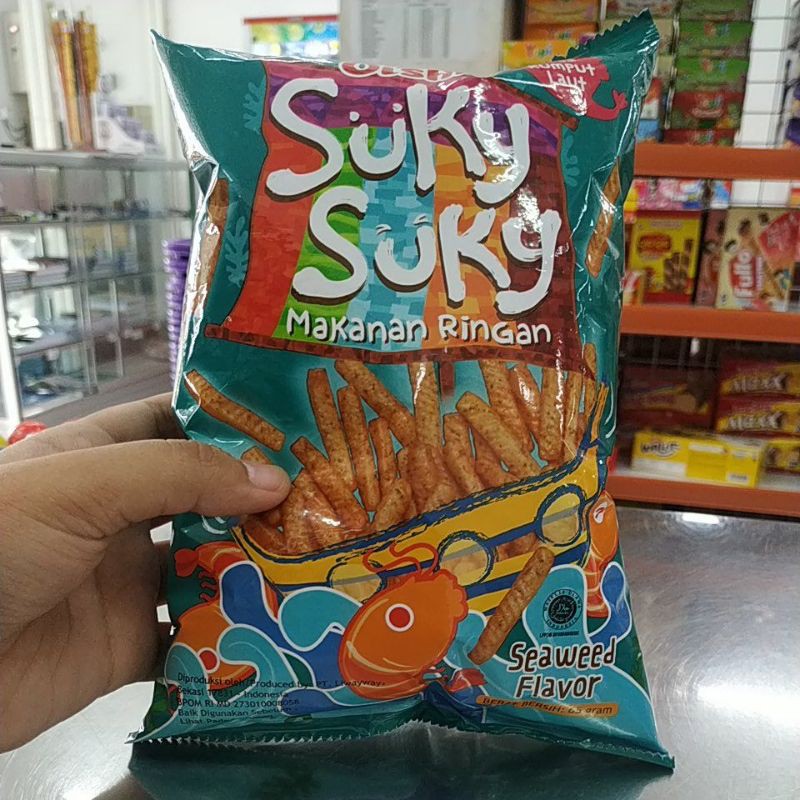 Jual OISHI SUKY RUMPUT LAUT DAN UDANG MANIS | Shopee Indonesia