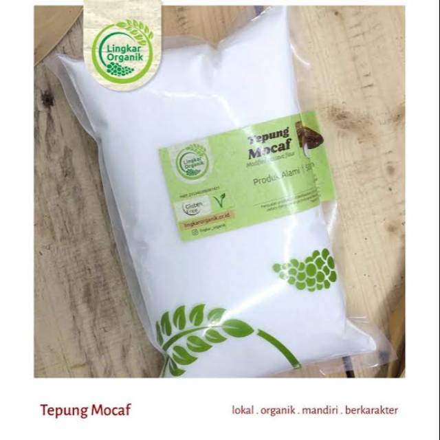 Jual Lingkar Organik Tepung Mocaf 500gr (modified of cassava flour ...