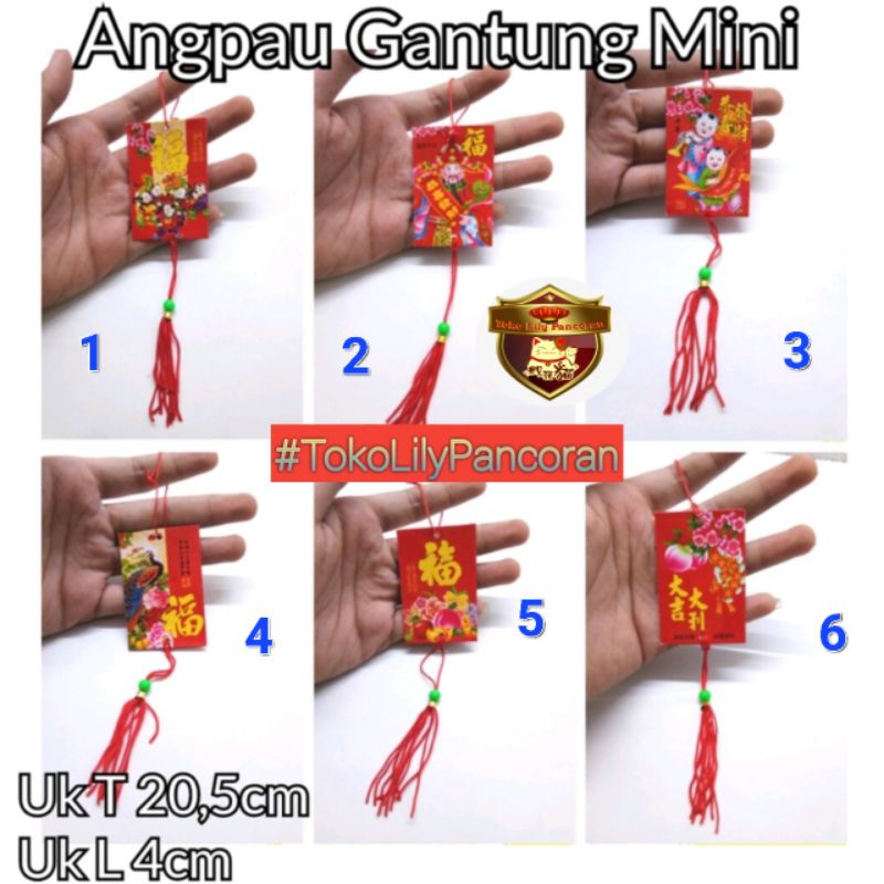 Jual Angpau Gantung Mini / Angpao Imlek Gantung Pohon Sakura Meihua ...