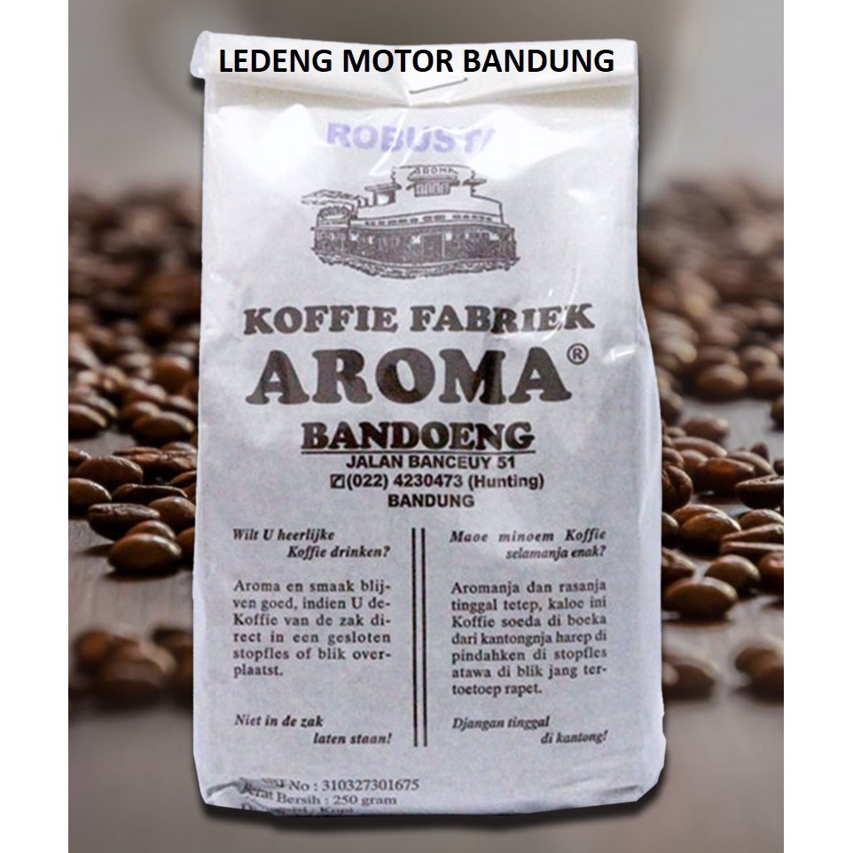 Jual Kopi Aroma Bandung Original Koffie Fabriek Banceuy 51 Coffee ...