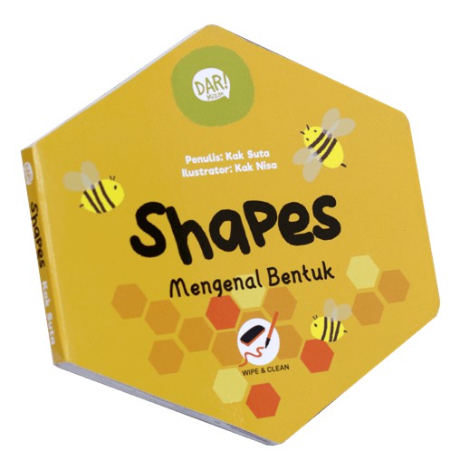 Jual Buku Anak Bbw Shape Mengenal Bentuk (Boardbook) - Wipe & Clean ...