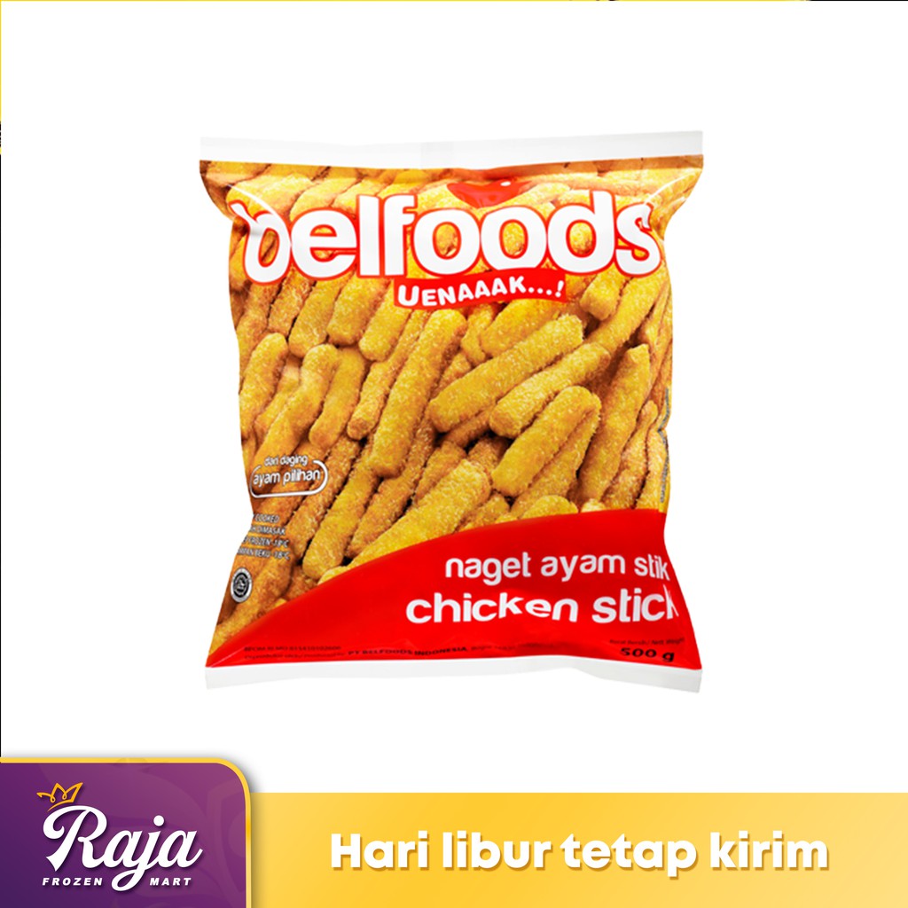 Jual Belfoods Uenaaak Chicken Stick 500gr / Makanan Beku / Frozen Food ...