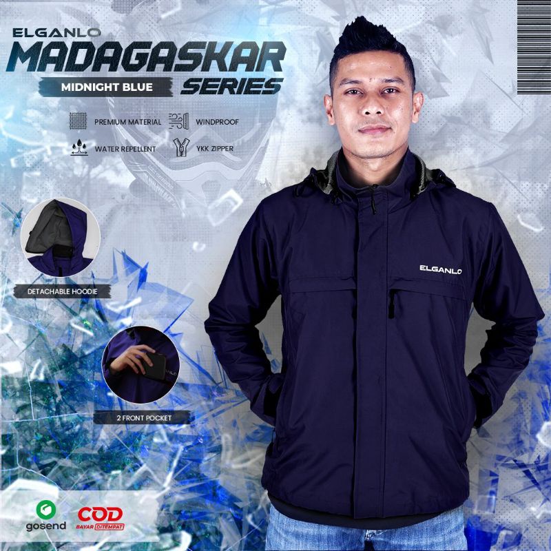 Jual Jaket Motor Windbreaker Pria Jacket Riding Touring Hoodie Cowok ...