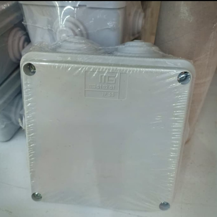 Jual DURADUS MG / JUNCTION BOX 100X100X50 MG / BOX PANEL MG IP55 TUTUP ...