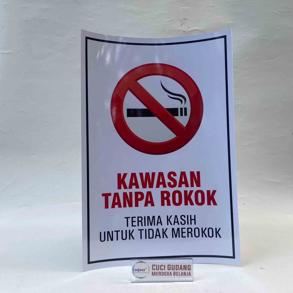 Jual Poster Kawasan Tanpa Rokok, Poster Dilarang Merokok | Shopee Indonesia