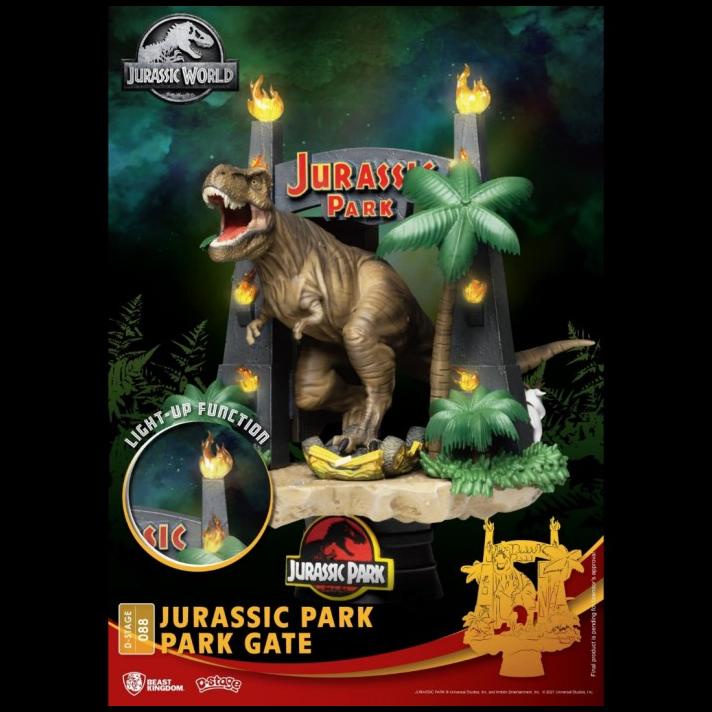 Jual Preorder - Beast Kingdom D Stage Ds-088 Jurrasic Park Gate ...