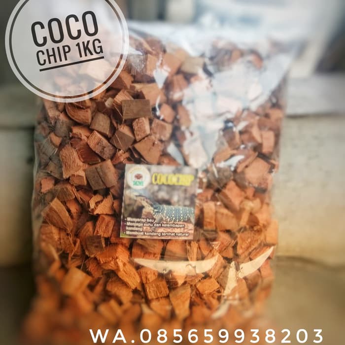Jual COCO CHIP ALAS REPTIL 1KG | Shopee Indonesia