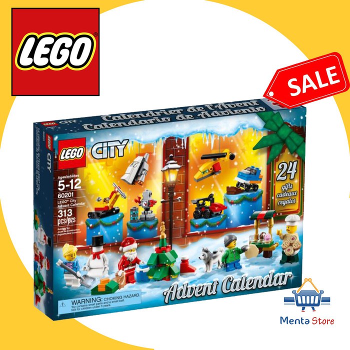 Jual LEGO City 60201 Advent Calendar Holiday Season Christmas Santa ...