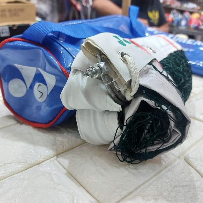 Jual net badminton yonex jaring tebal dan seling kawat | Shopee Indonesia
