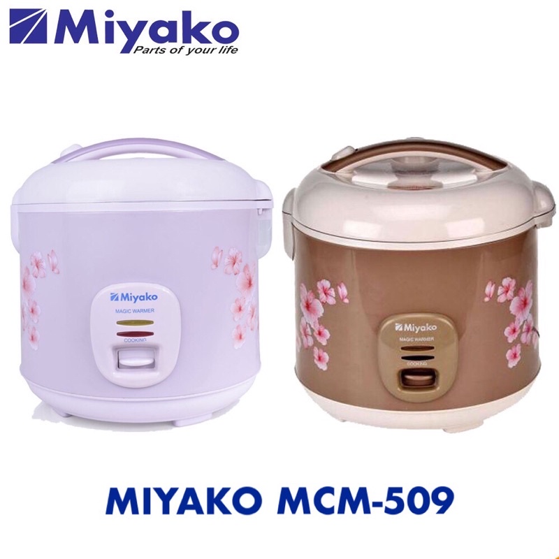 Jual Rice Cooker Miyako MCM-509 Magic Com 1.8 Liter | Shopee Indonesia
