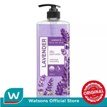 Jual watsons body wash 1000ml lavender | Shopee Indonesia