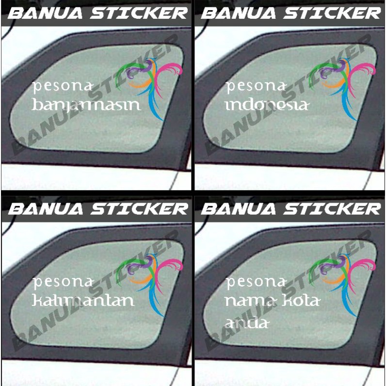 Jual Pesona Kalimantan Sticker | Shopee Indonesia