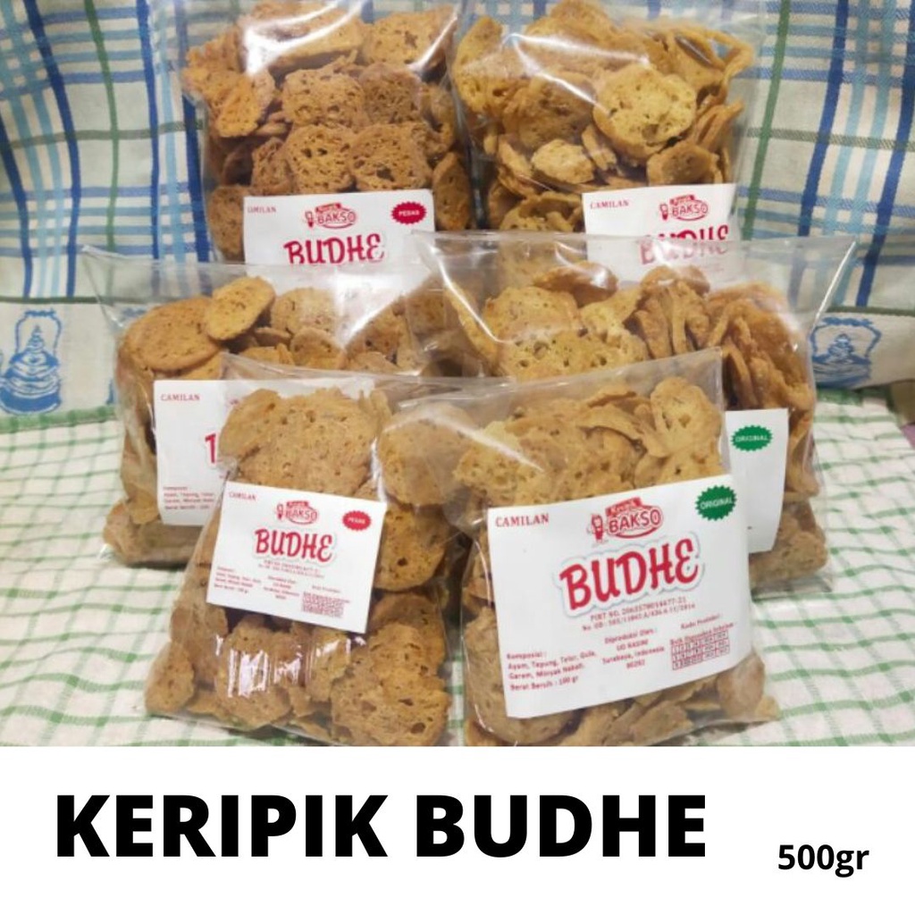Jual KERIPIK BASRENG BUDHE HOMEMADE KHAS SURABAYA 500GR | Shopee Indonesia