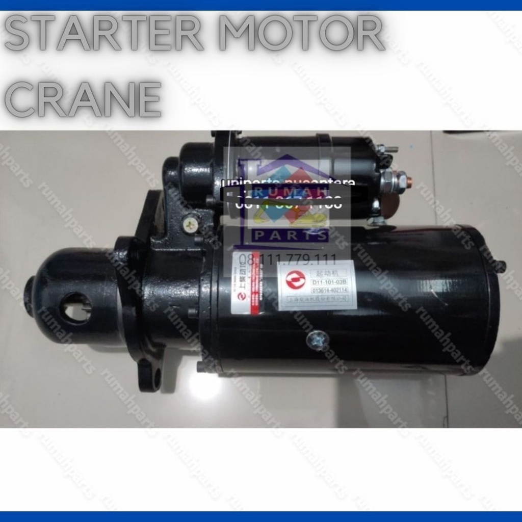 Jual Starter Motor Crane Xcmg D11-101-03B | Shopee Indonesia