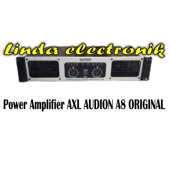 Jual Power Amplifier AXL AUDION A8 ORIGINAL | Shopee Indonesia