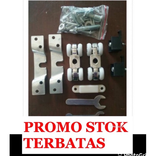 Jual roda rel husky sleding geser rel gantung pintu geser RODA REL ...