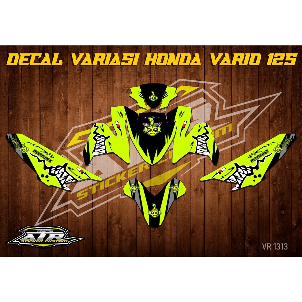 Jual Decal Sticker Vario led 125 full body lis Vario 2015/2016/2017 ...