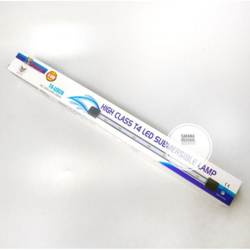 Jual Lampu LED Celup Submersible Aquarium T4-LED20 | Shopee Indonesia
