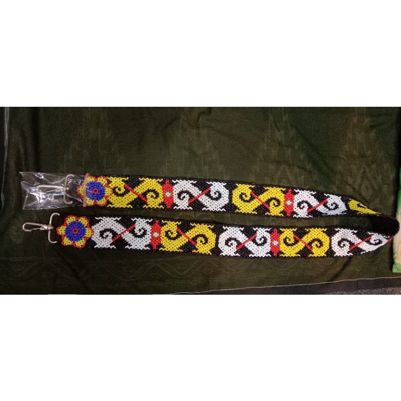 Jual Tali tas manik handmade Kalimantan||agak lebar | Shopee Indonesia