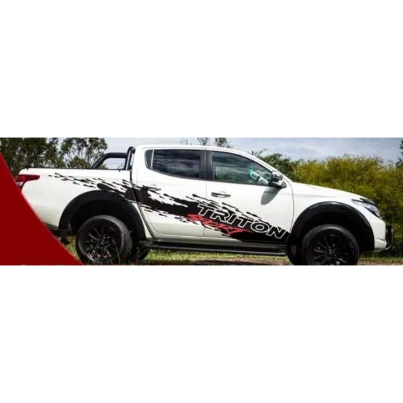 Jual Stiker mobil triton sticker stiker body mobil triton sport ...