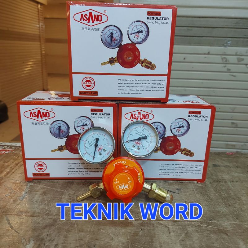 Jual REGULATOR LAS ACETYLENE ASANO / REGULATOR GAS ACETYLENE ASANO ...
