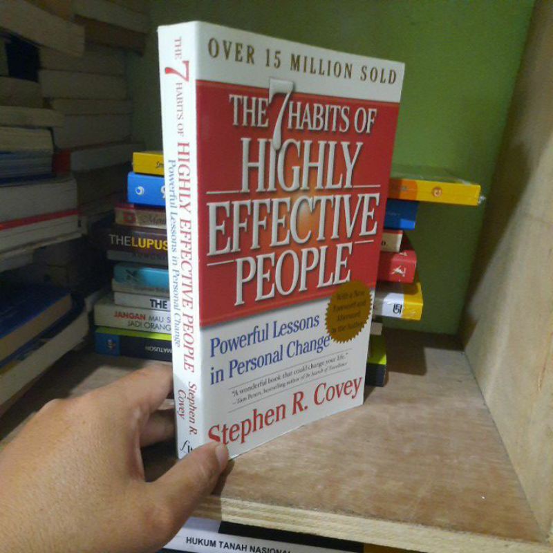 Jual Buku Import THE 7 HABITS OF HIGHLY EFFECTIVE PEOPLE by Stephen R Covey | Shopee Indonesia