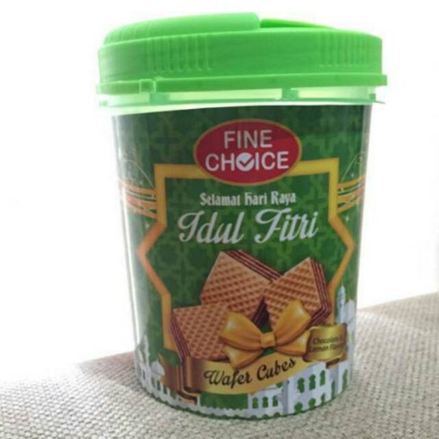 Jual Kue lebaran #wafer dengan toples yang cantik | Shopee Indonesia